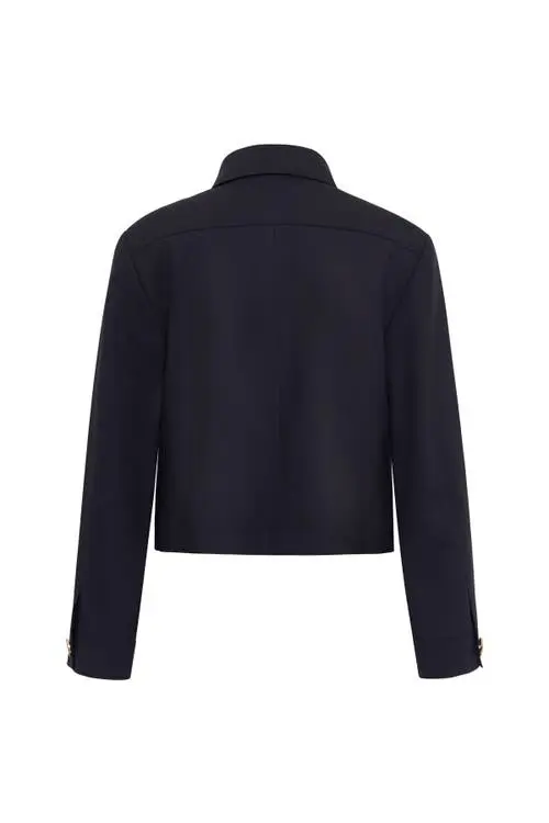 MAISON COMMON Super Soft Cool Wool Jacket With Slits