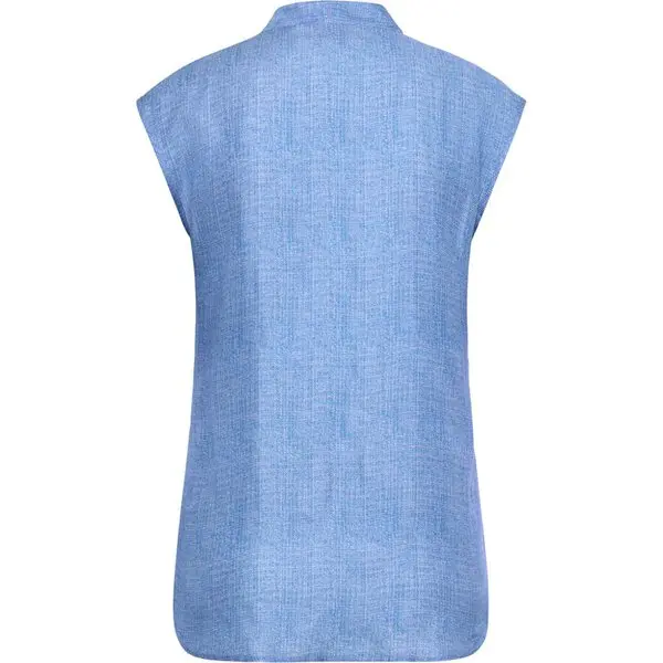 MAISON COMMON Printed Silk Blend Top