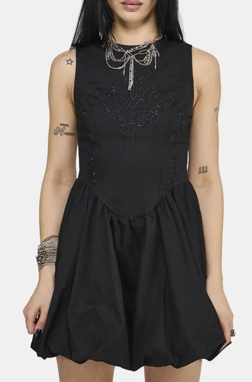 DISTURBIA Ailis Corset Mini Dress