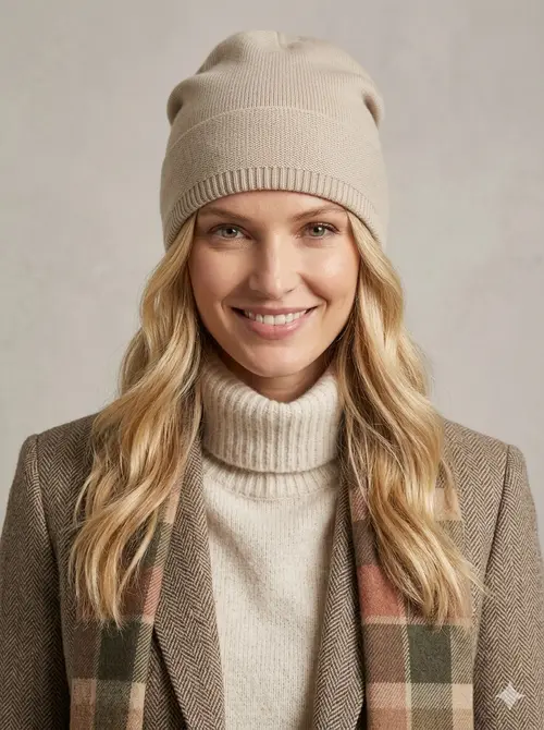 Portolano Cashmere Slouchy Hat