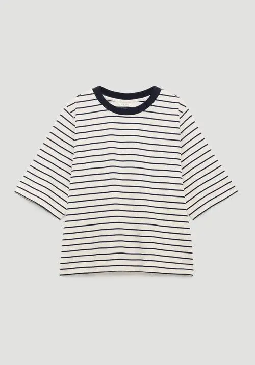 HUSH Romina Cotton Stripe T-shirt