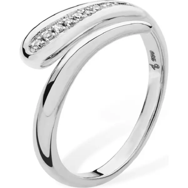 LUCY QUARTERMAINE Skinny Drip Snake Ring