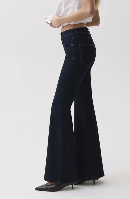 PISTOLA Kinsley High Waist Petite Flare Jeans