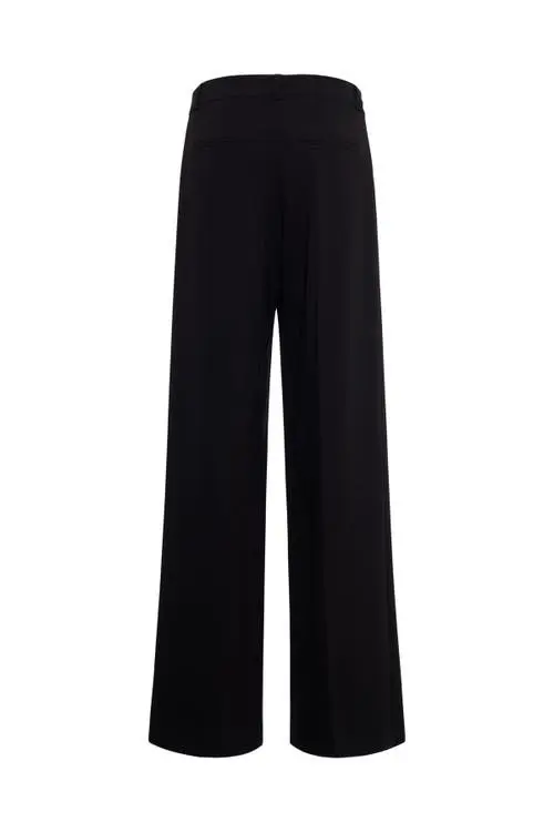 MAISON COMMON Wide Leg Evening Pants With Slits