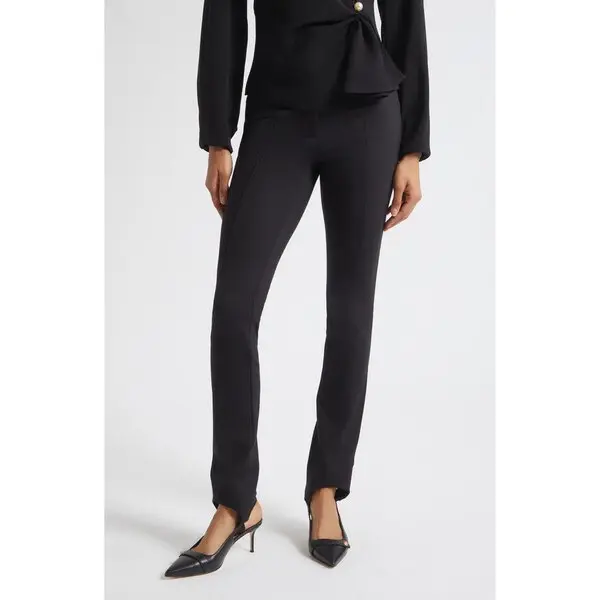 Veronica Beard Landren Stirrup Pants - Black