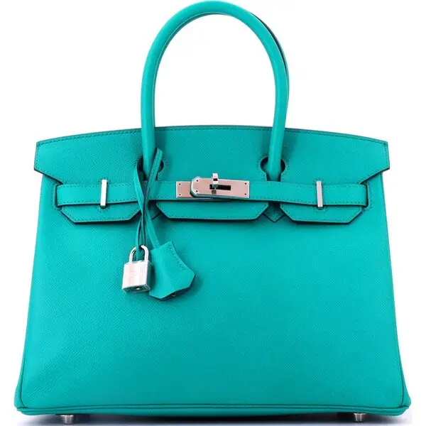 Hermès Birkin Handbag Epsom With Palladium Hardware 30
