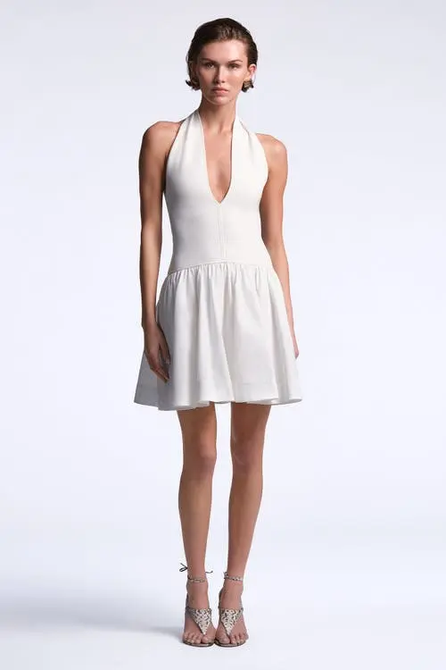 Bcbgmaxazria Perle Dress - White