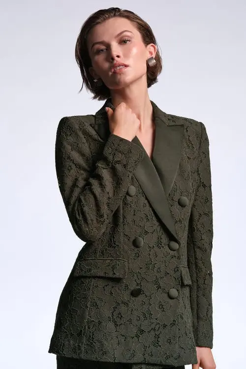 Bcbgmaxazria Kaia Lace Blazer