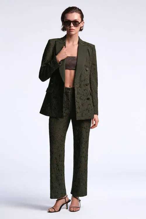 Bcbgmaxazria Kaia Lace Blazer