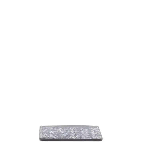 Goyard Saint Sulpice Card Holder Coated Canvas - Grey