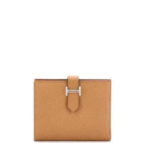 Hermès Bearn Wallet Epsom Compact - Brown