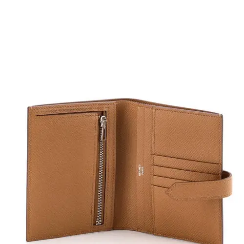 Hermès Bearn Wallet Epsom Compact - Brown