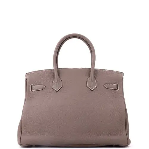 Hermès Birkin Handbag Togo With Palladium Hardware 30