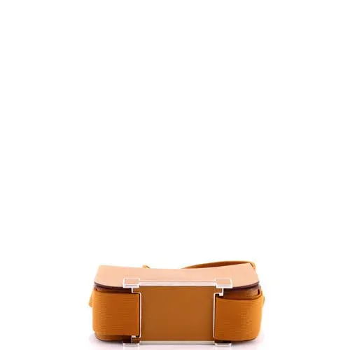 Hermès Geta Bag Chevre Mysore - Brown