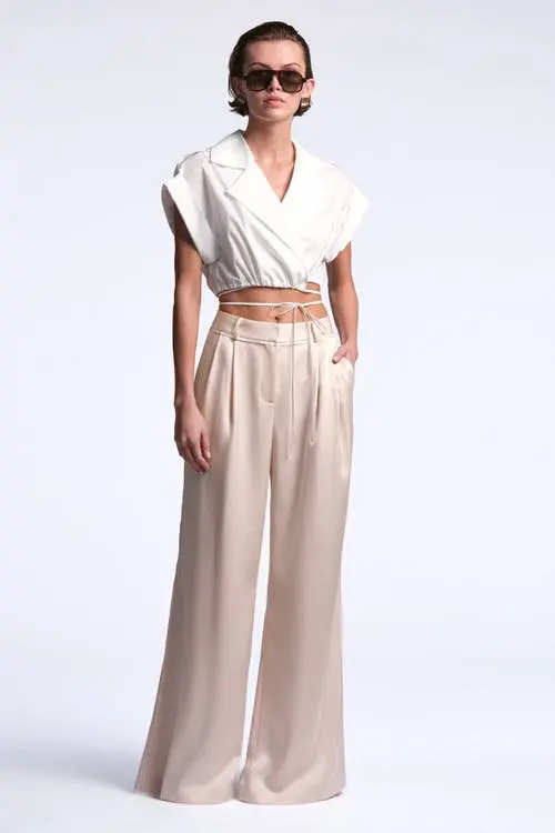Bcbgmaxazria Maxazria Karrigan Top - White