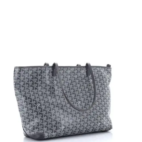 Goyard Artois Tote Coated Canvas Mm - Grey