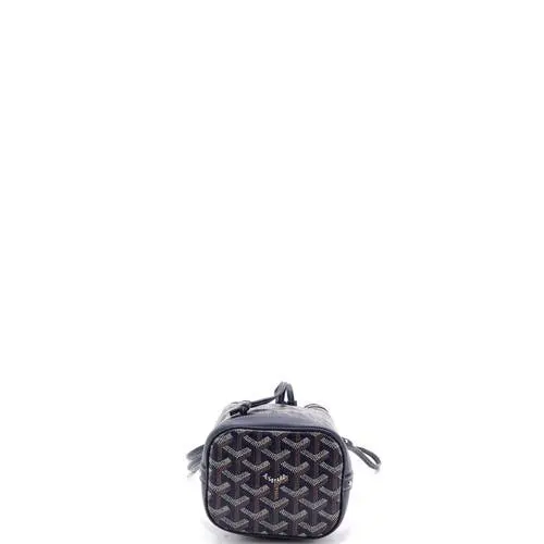 Goyard Petit Flot Bucket Bag Coated Canvas Mini