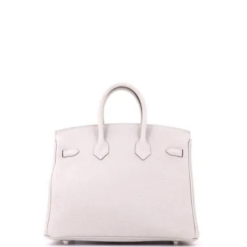 Hermès Birkin Handbag Togo With Palladium Hardware 25 - Grey