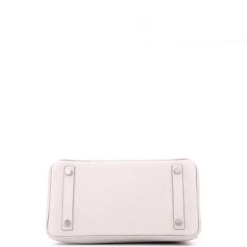 Hermès Birkin Handbag Togo With Palladium Hardware 25 - Grey