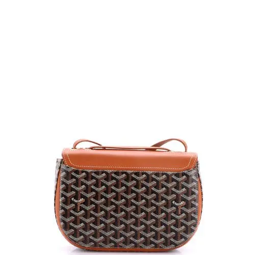 Goyard 233 Bag Coated Canvas And Leather