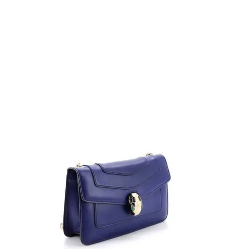 BVLGARI Serpenti Crossbody Bag Leather Small