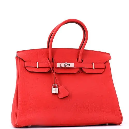 Hermès Birkin Handbag Togo With Palladium Hardware 35