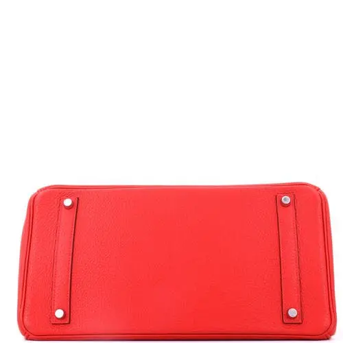 Hermès Birkin Handbag Togo With Palladium Hardware 35