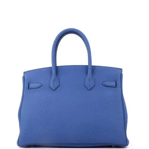 Hermès Birkin Handbag Togo With Palladium Hardware 30
