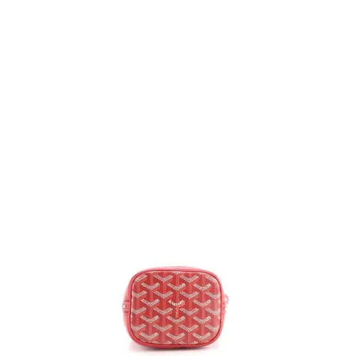 Goyard Petit Flot Bucket Bag Coated Canvas Mini