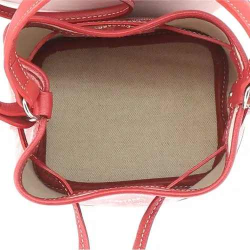 Goyard Petit Flot Bucket Bag Coated Canvas Mini