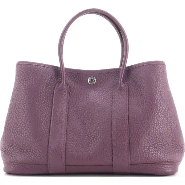 Hermès Garden Party Tote Leather 30 - Red