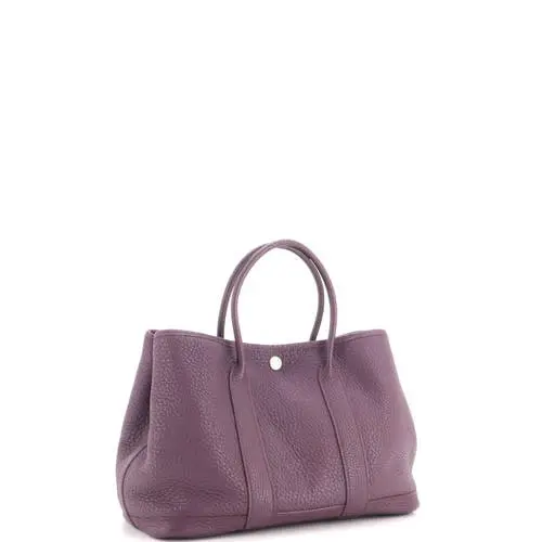 Hermès Garden Party Tote Leather 30 - Red