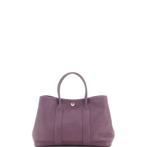 Hermès Garden Party Tote Leather 30 - Red