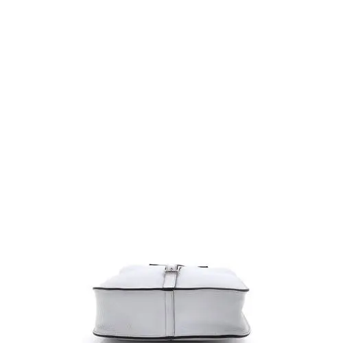 Hermès Halzan Bag Clemence 22 - Blue
