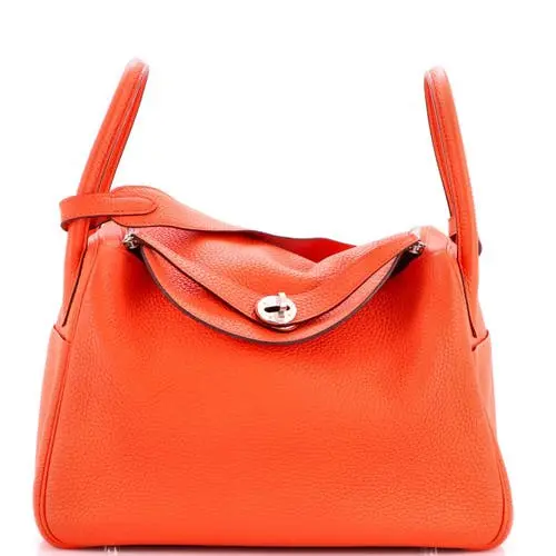 Hermès Lindy Bag Clemence 30 - Orange