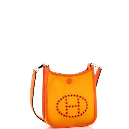 Hermès Neo Evelyne Bag Toile And Leather Tpm