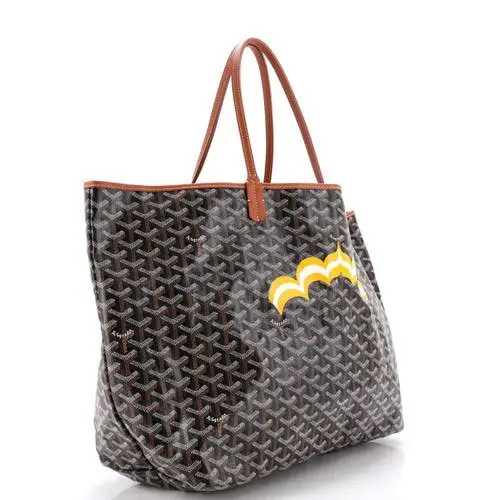 Goyard Saint Louis Tote Printed Coated Canvas Gm