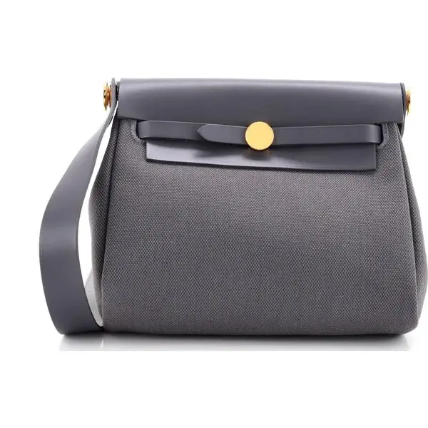 Hermès Herbag Zip Toile And Leather 20
