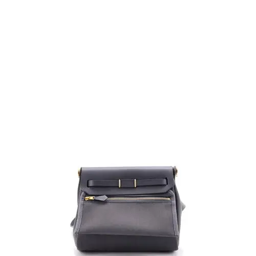 Hermès Herbag Zip Toile And Leather 20