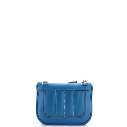 Hermès Berline Bag Swift 21 - Blue