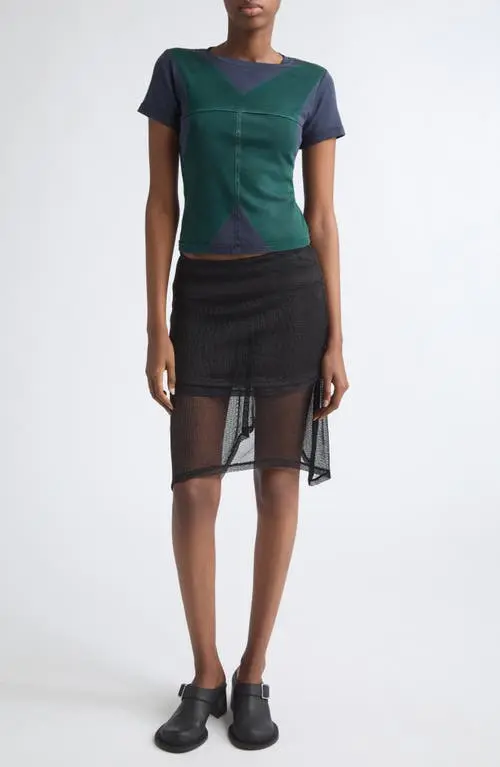Eckhaus Latta Gossamer Midi Skirt