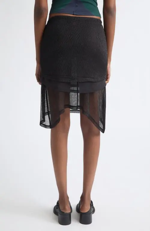 Eckhaus Latta Gossamer Midi Skirt