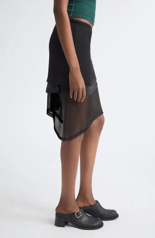 Eckhaus Latta Gossamer Midi Skirt