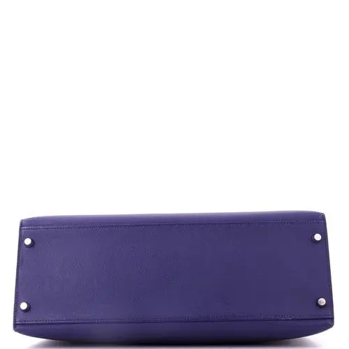 Hermès Kelly Handbag Epsom With Palladium Hardware 35