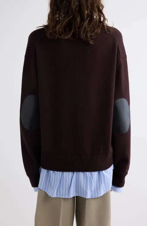 Acne Studios Karooniv Wool V-neck Sweater