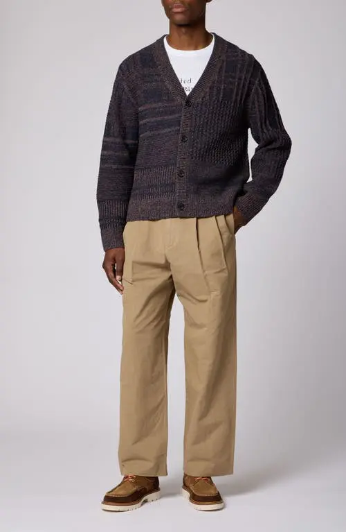 Paul Smith Marled Colorblock Cardigan