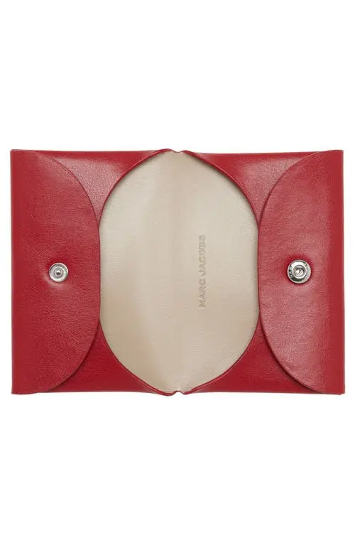 Marc Jacobs Scene Snap Leather Card Holder