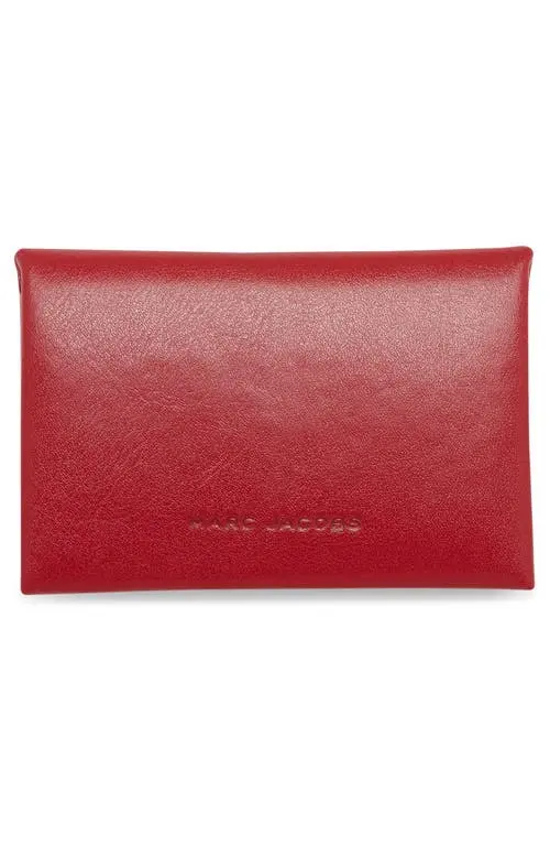 Marc Jacobs Scene Snap Leather Card Holder