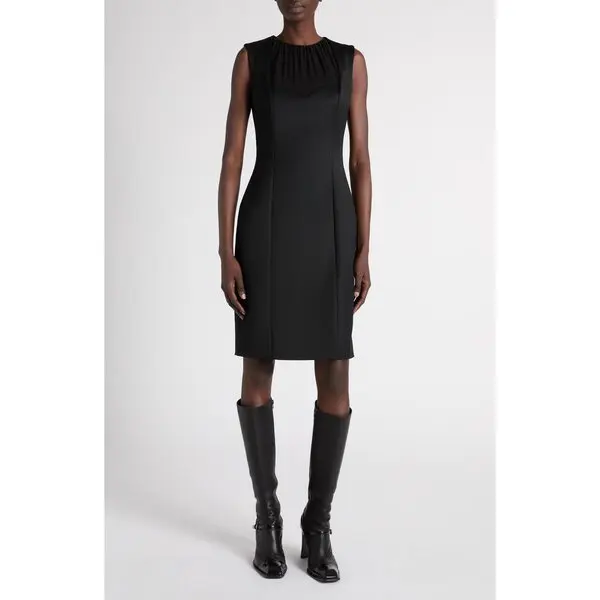 Alexander McQueen Sleeveless Wool Dress