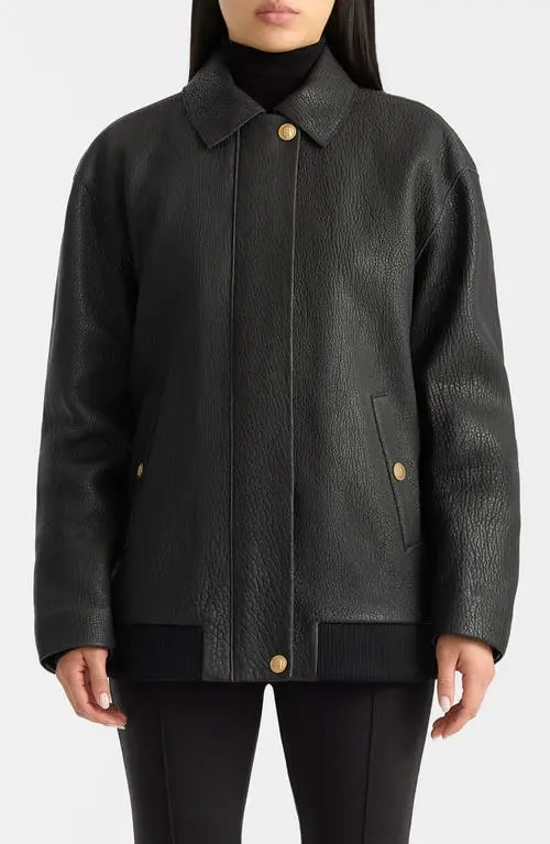 Mackage Rosemary Pebbled Leather Jacket